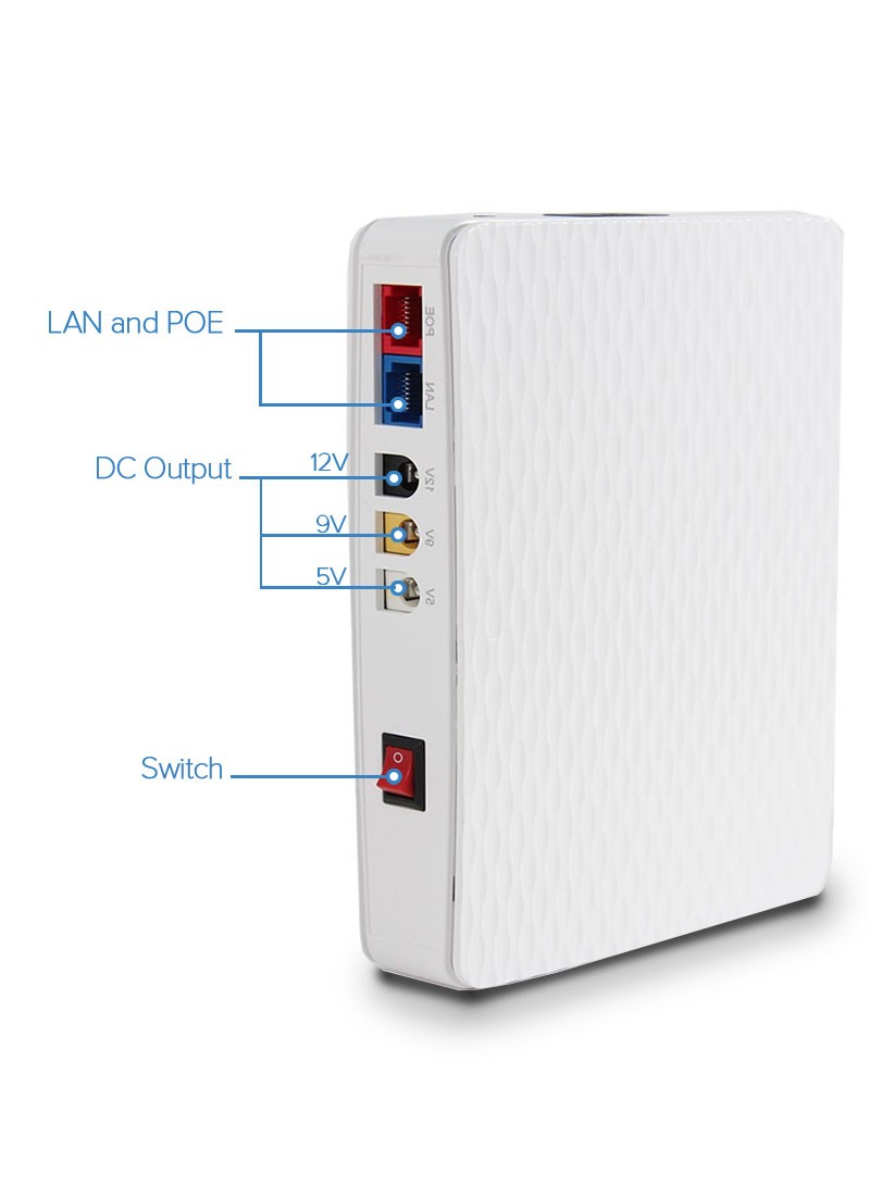 Snipextc | 8000mAh Built-in USB Output Multifunction Battery Level ...